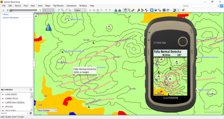 Mapa Geológico de México para GPS - Mexico GIS Data
