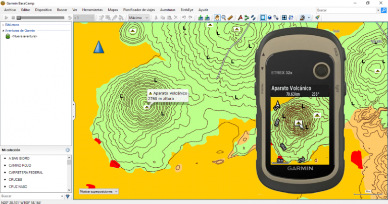 Mexico GPS Geological Map - Mexico GIS Data